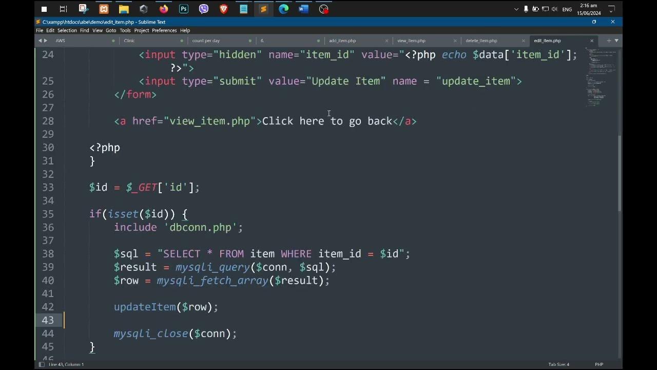PHP - Deleting / Removing Data - YouTube