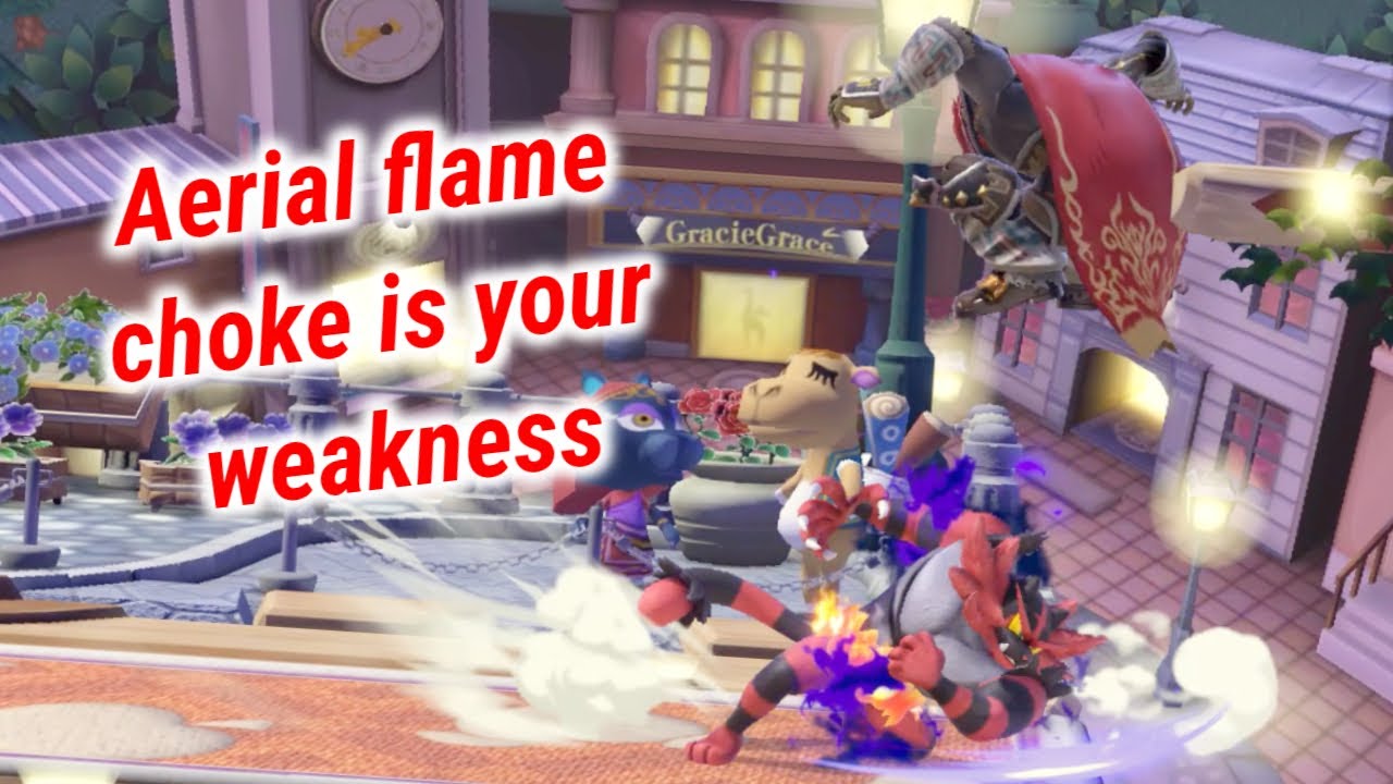 Aerial flame choke is your weakness - YouTube