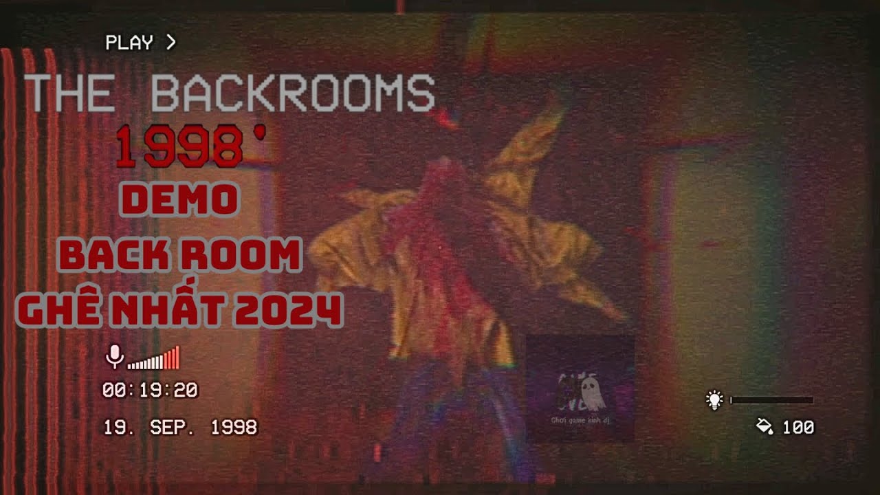 Game back room ghê nhất mà tôi từng chơi - Demo BackRooms 1998' - YouTube