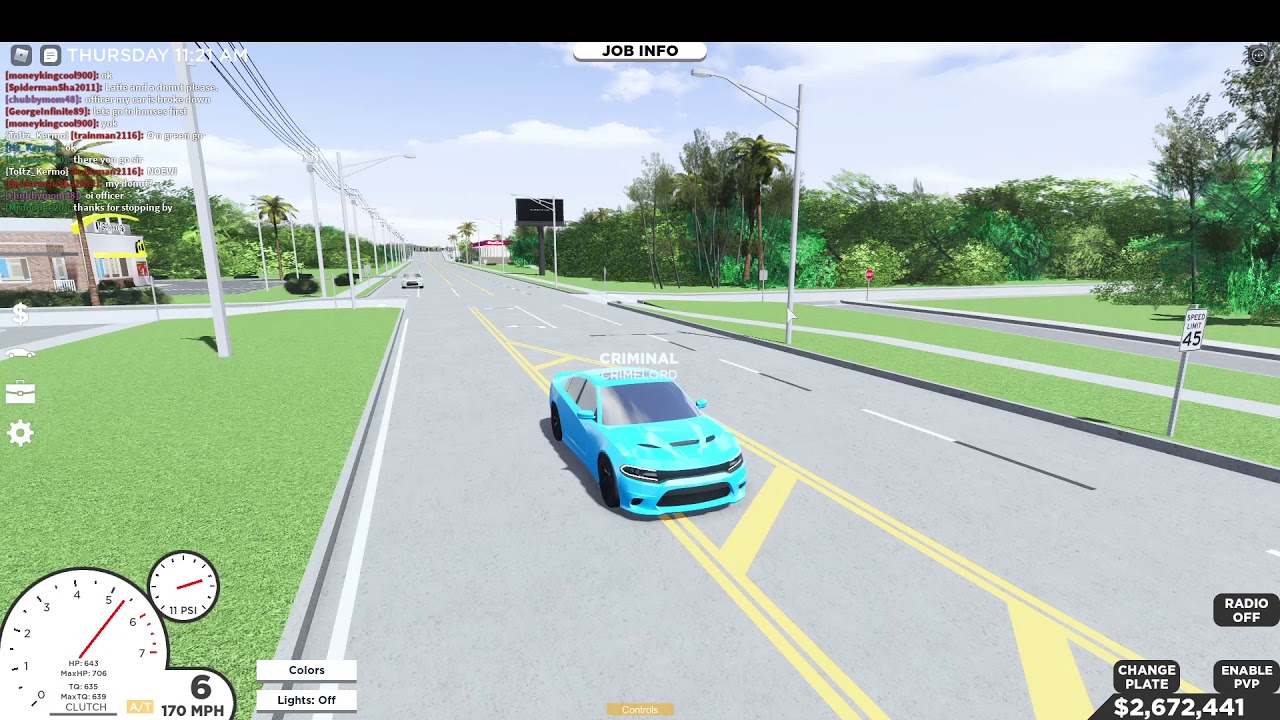 Roblox Southwest Florida. Street racing. Hellcat Charger VS Nissan GTR ...