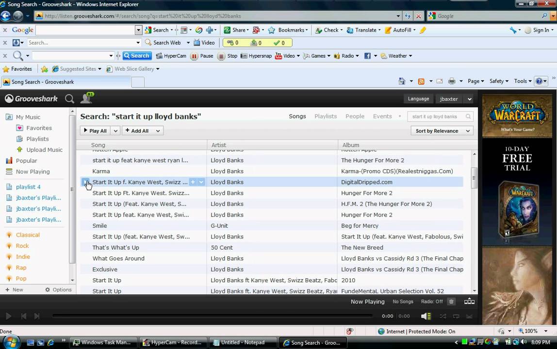How to download songs from grooveshark.com - YouTube