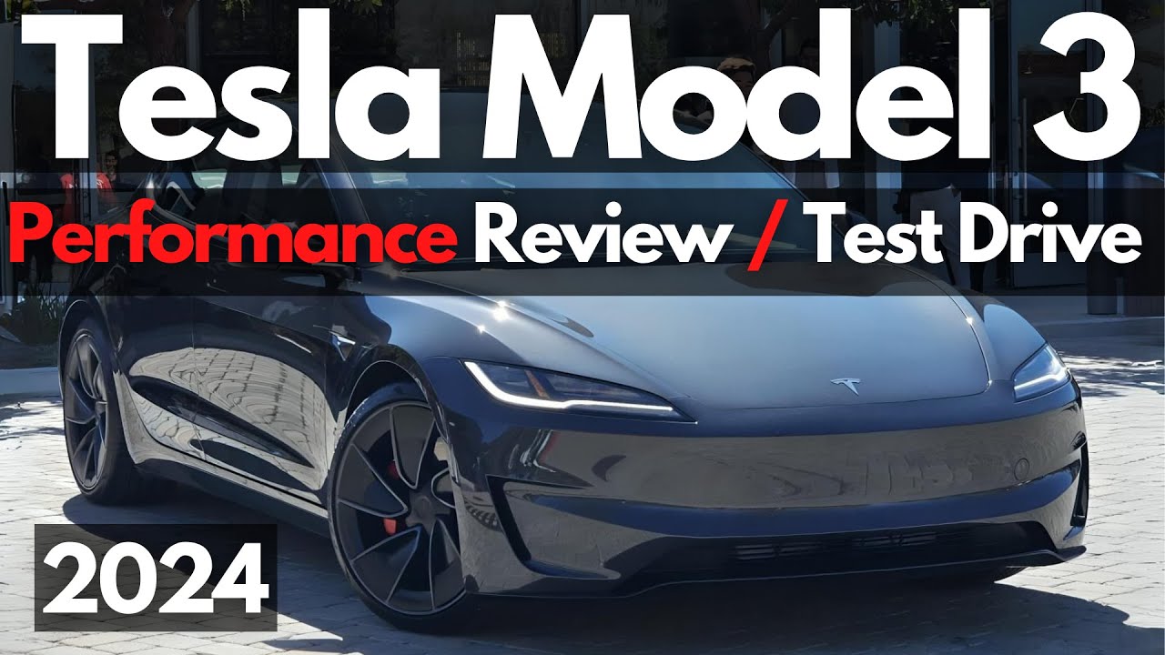 2024 Tesla Model 3 Performance Review / Test Drive - YouTube