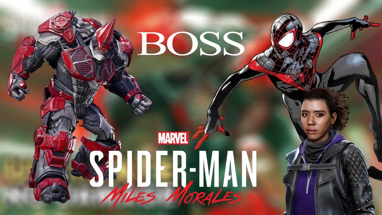 Spider-Man Miles Morales | Rhino Boss Fight (Final encounter) |1080P ...