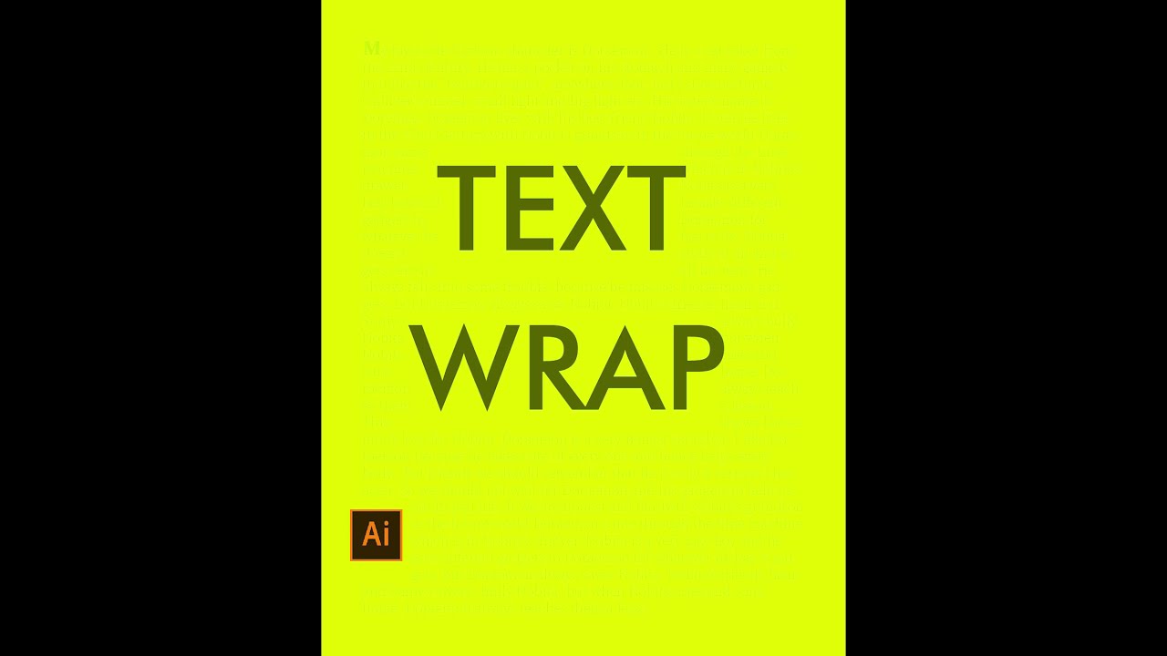 TEXT WRAP IN ILLUSTRATOR ADOBE ILLUSTRATOR TUTORIAL YouTube text-wrap-in-illustrator-adobe-illustrator-tutorial-youtube