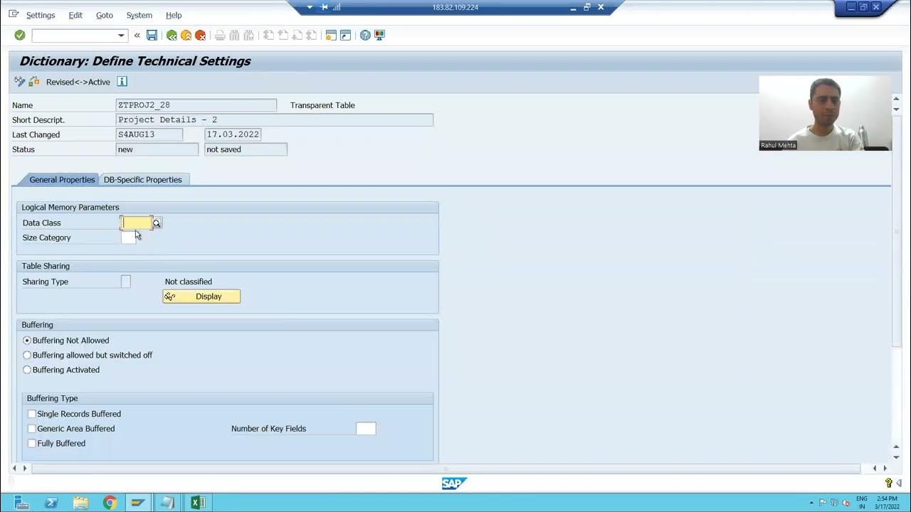 26 - ABAP Dictionary - Views - Maintenance View Part2 - YouTube