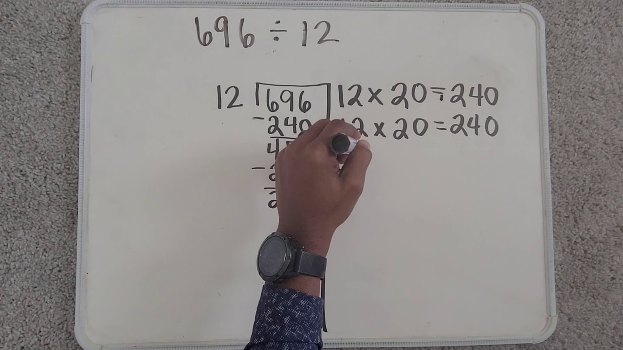 Using Partial Quotients To Divide Multi digit Whole Numbers YouTube Using Partial Quotients To Divide Multi digit Whole Numbers YouTube