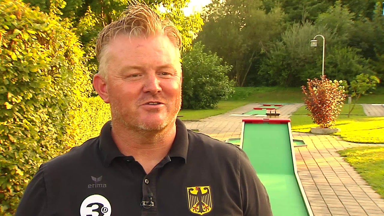 Reine Wissenschaft - Minigolf in Olching mit Nationaltrainer Michael ...