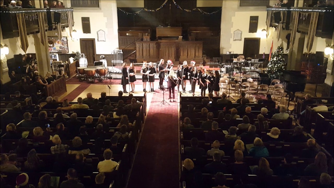 Silent Night - Chestermere High School Choir Christmas 2017 Knox United ...