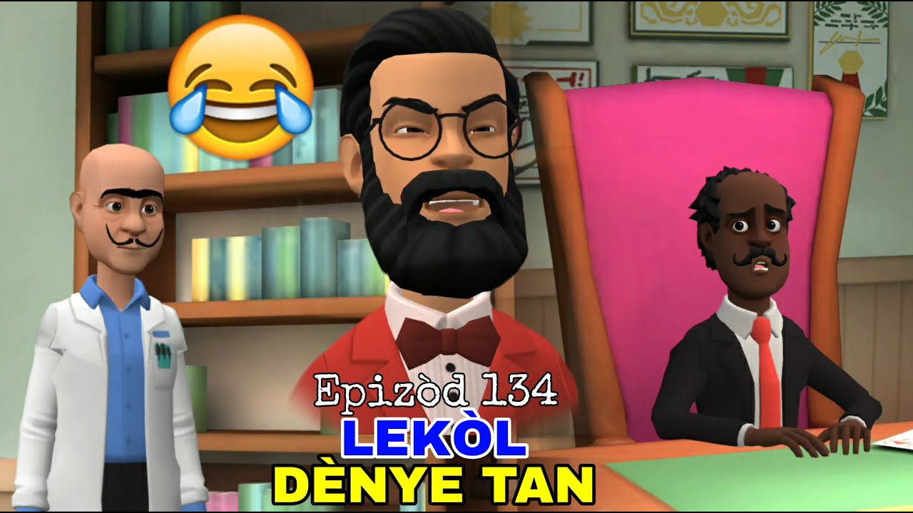 Lekòl Dènye Tan - Epizòd 134. Papa Popo poulop nan lekol la, Djedje pa ...