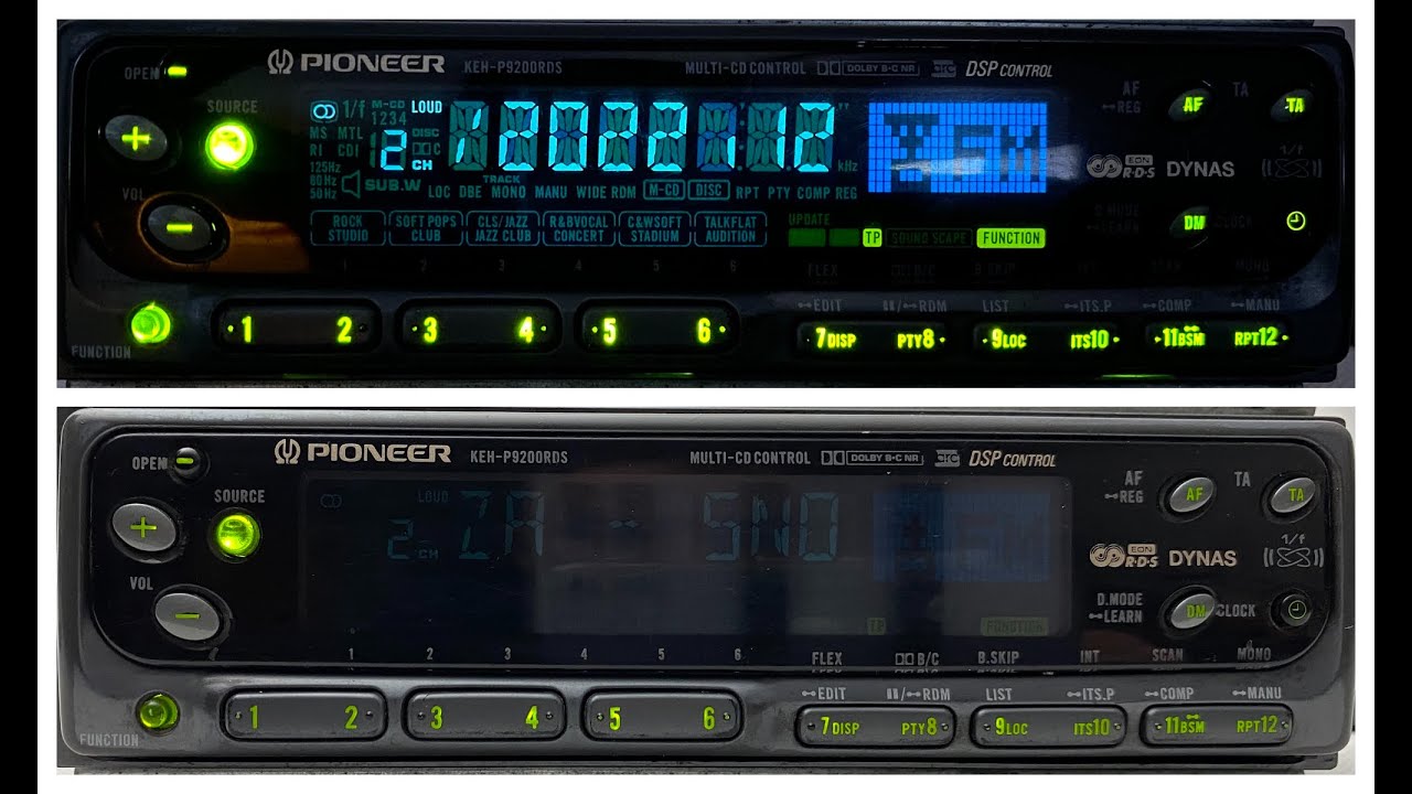 1990s High-End Pioneer KEH-9200RDS Car Cassette Radio Player ...