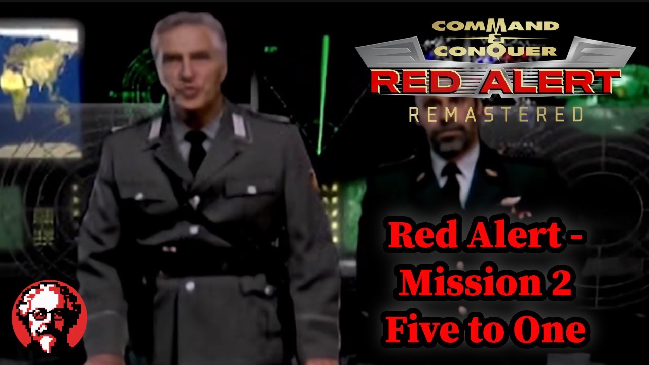 Command and Conquer Red Alert - Allies Mission 2 - Five to One - YouTube