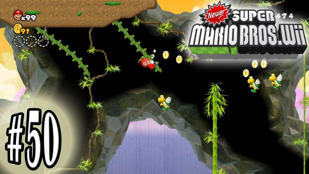 [60 FPS] Let's Play Newer Super Mario Bros. Wii: Part 50 (Dolphin ...