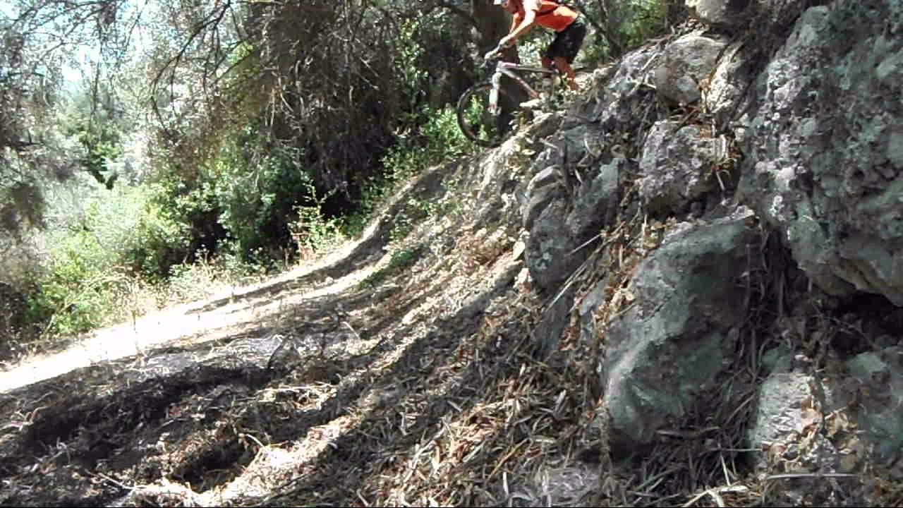 Neilson Vassiliki mountain biking 2012 - YouTube
