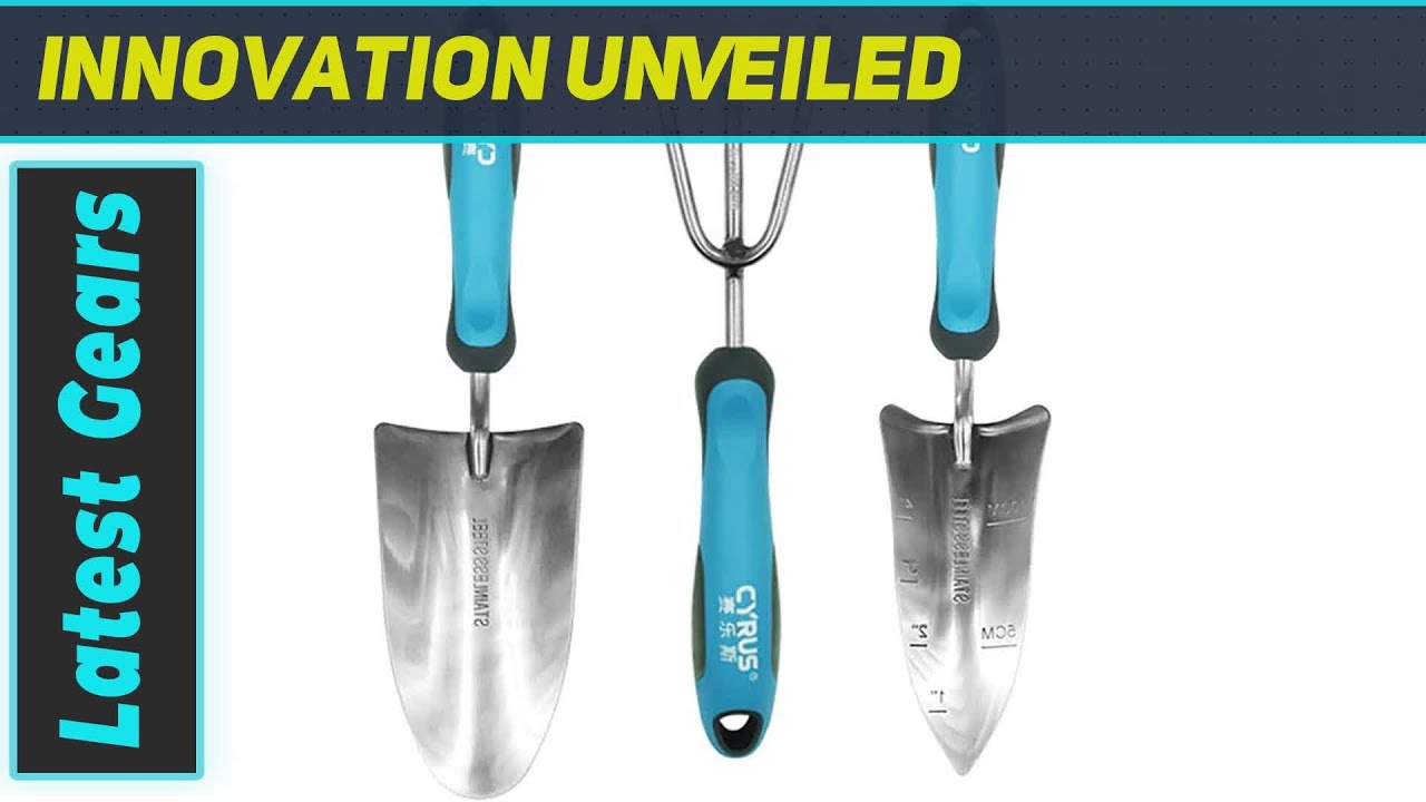 CYRUS Garden Tools Set The Best for All Your Gardening Needs! - YouTube