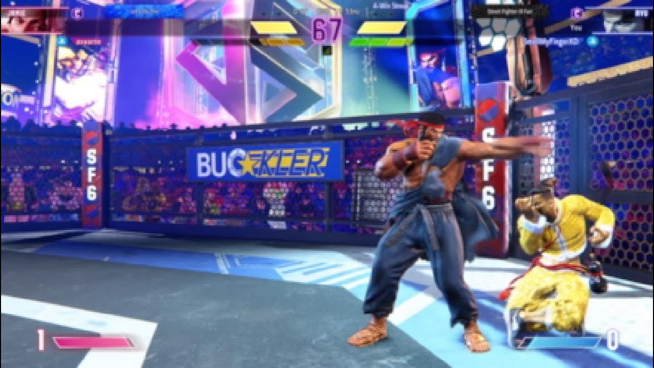 First time on sf6 online - YouTube