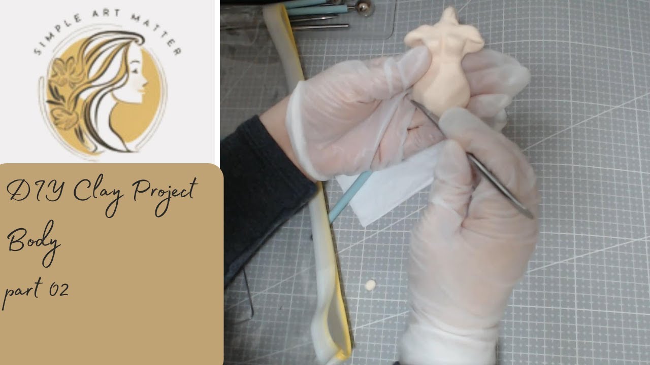 Creating Handmade Clay Figure: Sculpting the Body | DIY Clay Project ...