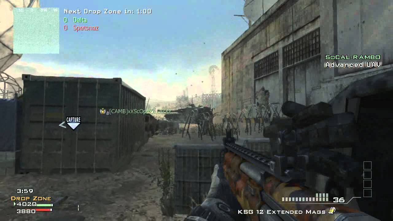 MW3 KSG-12 Great Feeds - YouTube