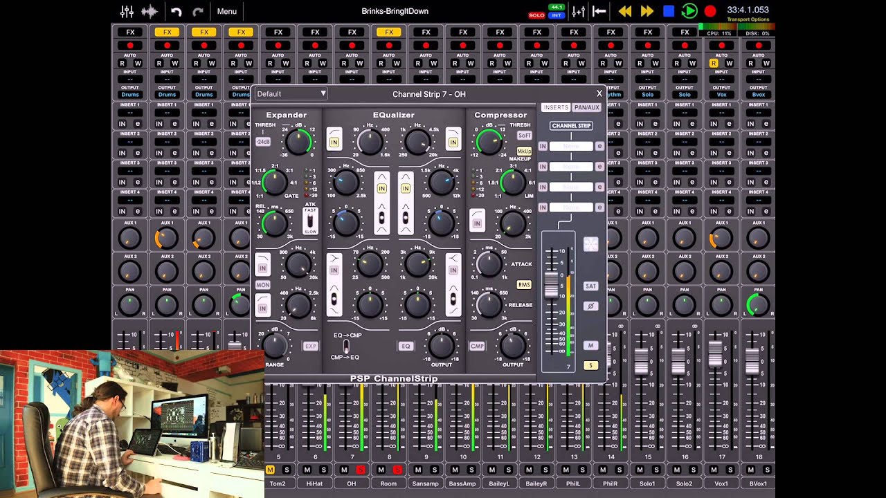 iPad Pro in serious Audio Production Part 4 - Auria Pro for mixing ...