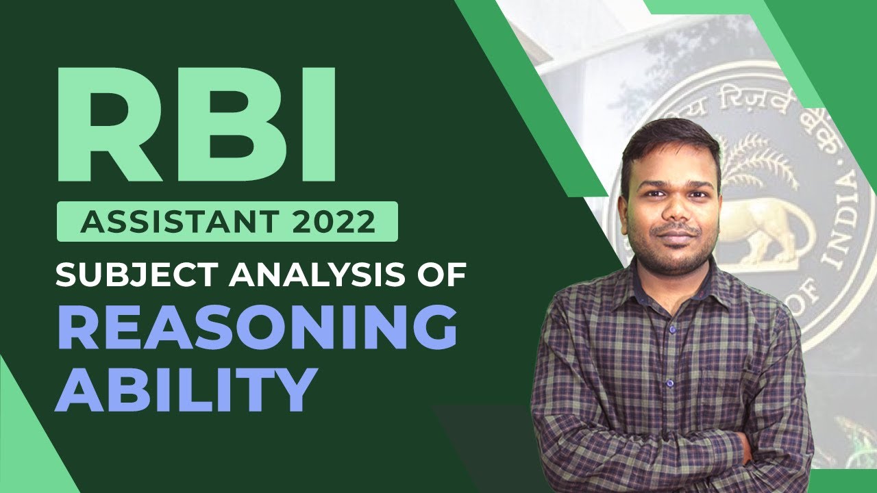 RBI Assistant 2022 | RBI Assistant Reasoning | SarkariPariksha - YouTube
