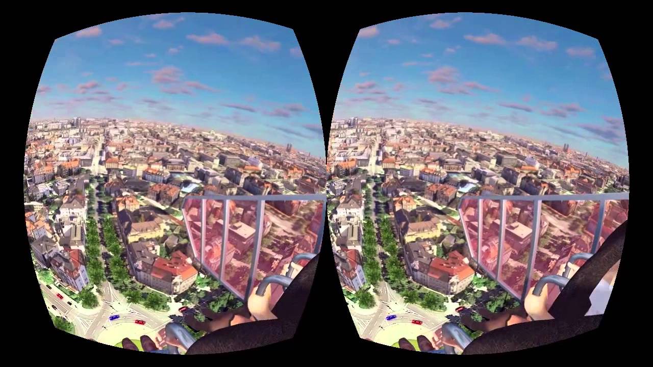 Cyber Space - A ride for the Oculus Rift - YouTube