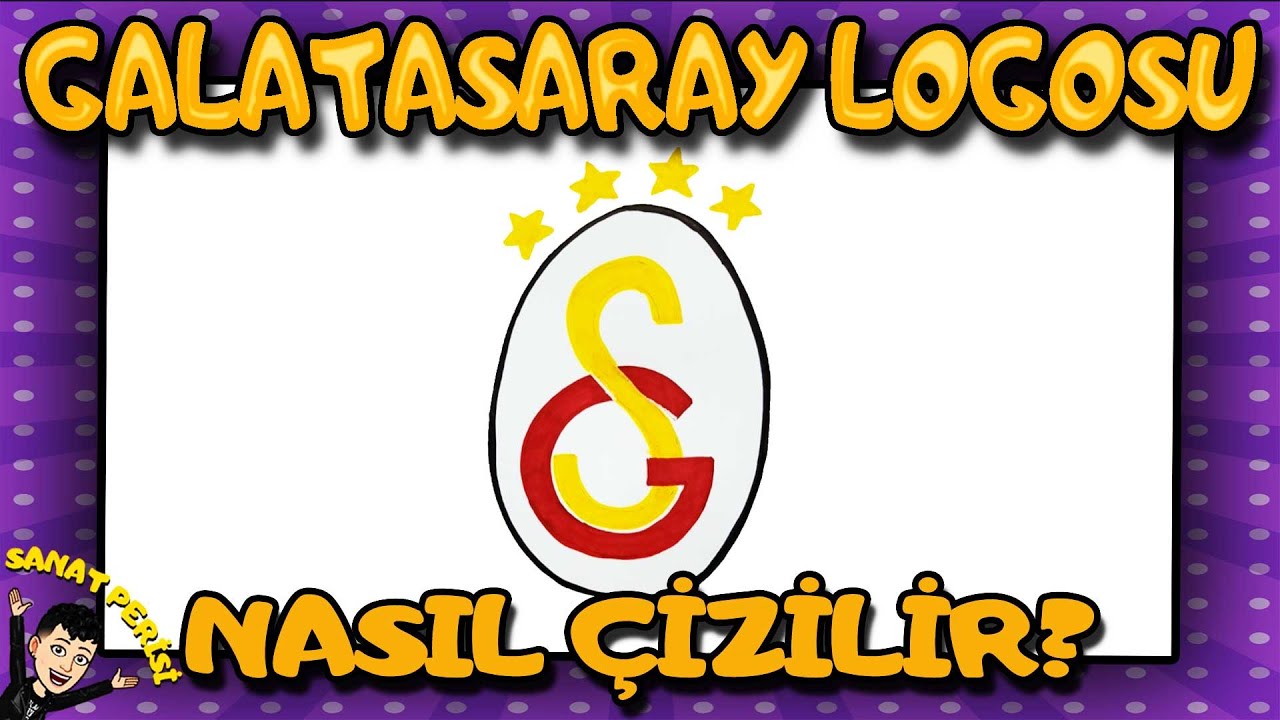 Galatasaray Amblemi Nasıl Çizilir? - Galatasaray Logo Çizimi #gs - YouTube