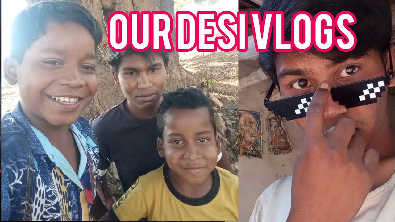 OUR Desi Vlogs | Me and My Friend - Rinku & His Little Brother | Vidya Vlogs - YouTube