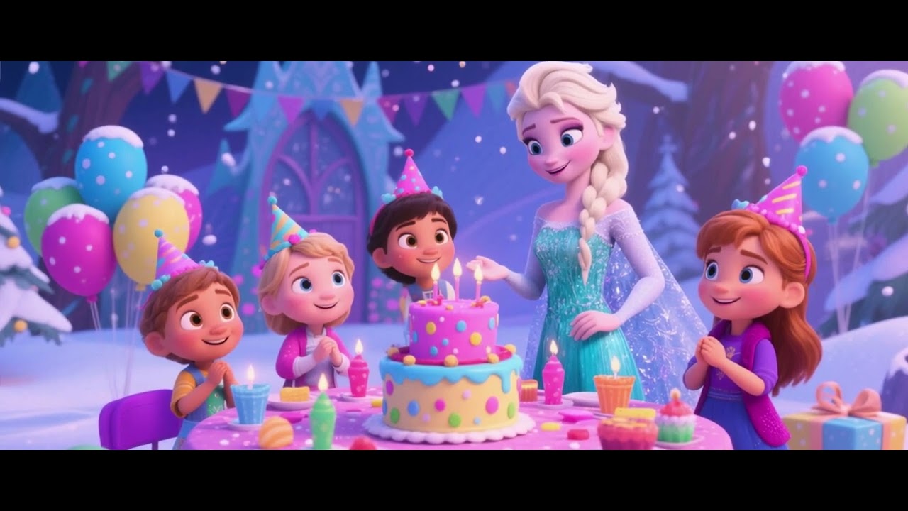 ️🎉 Elsa’s Blizzard Birthday Party 2 | 🥳 The Ultimate Snowy Birthday ...