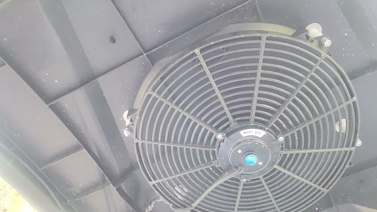 utv cab fan. - YouTube