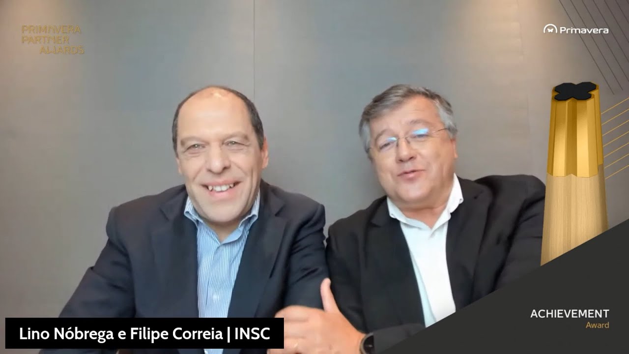 INSC premiada com Achievement Award - PRIMAVERA Partner Awards 2020 ...