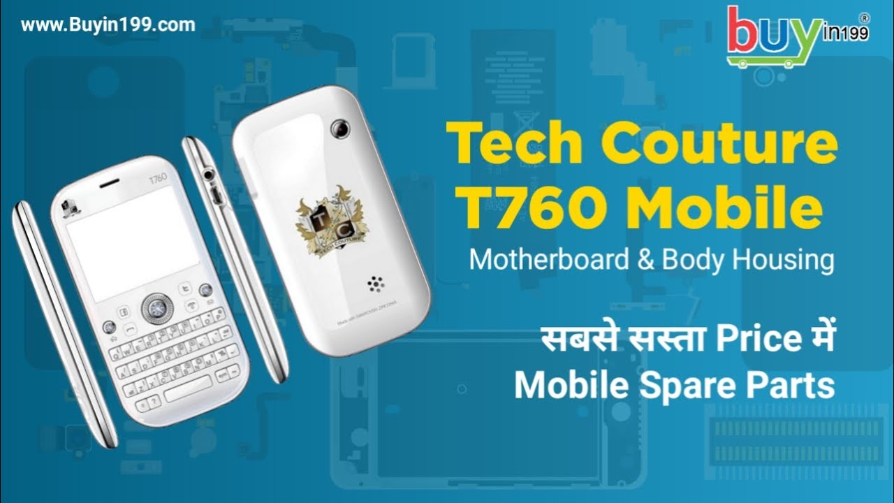 Buy Tech Couture T760 Mobile Motherboard & Body Panel - Sabse Sasta ...