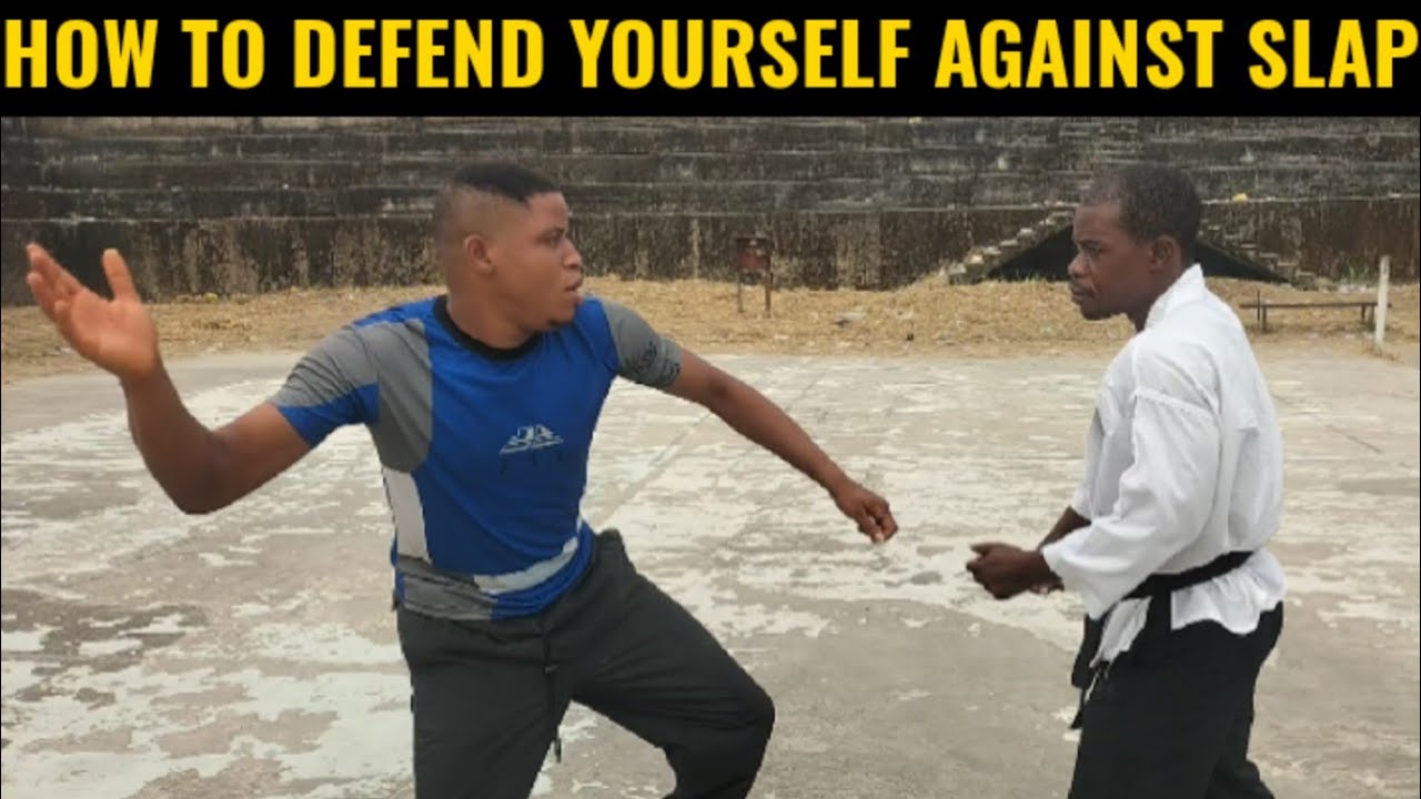 How to defend and counter a street slap | Tigerfist - YouTube