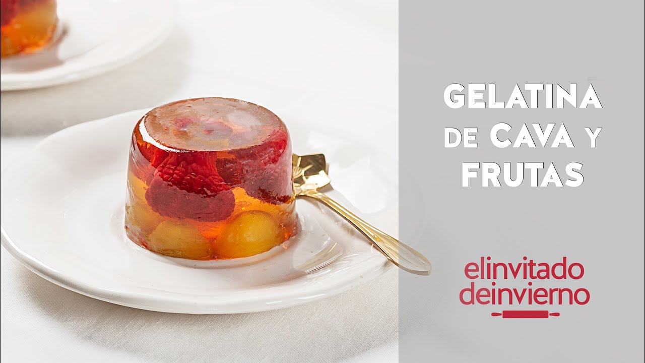 {Gelatina de cava} con frutas - YouTube