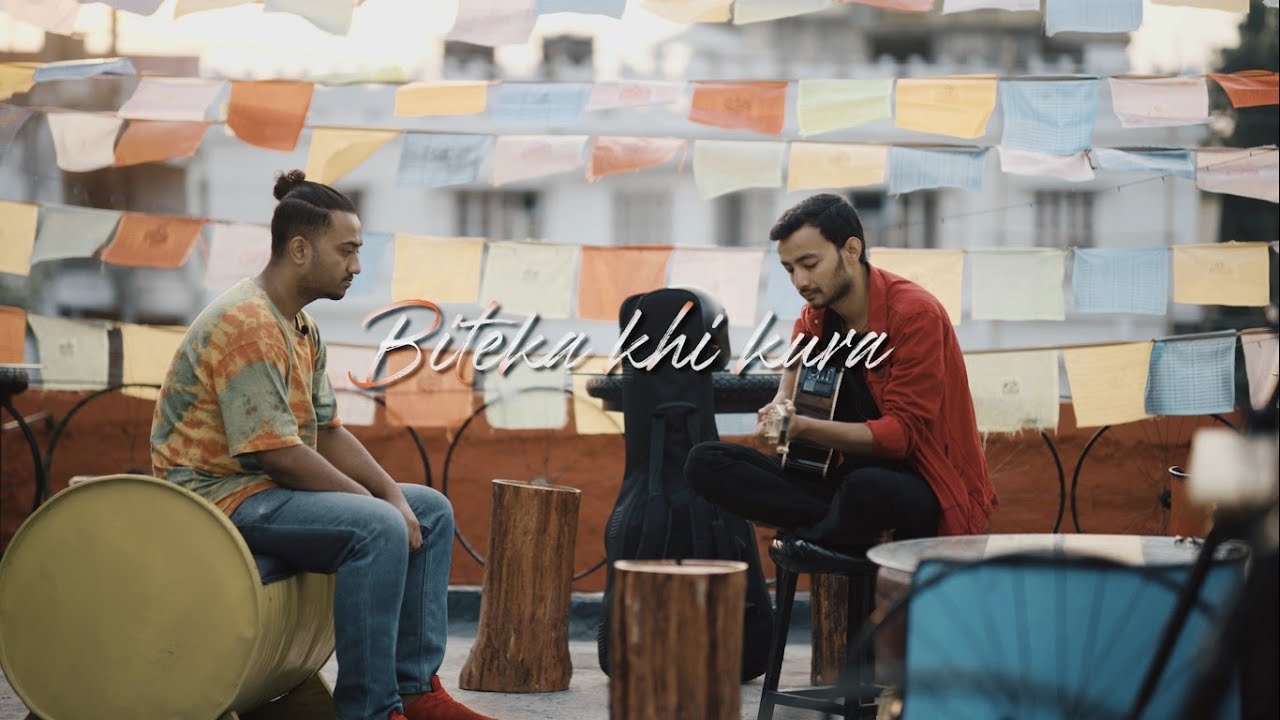 Biteka khi kura - Sandesh subedi ft. Samrakshan devkota - YouTube