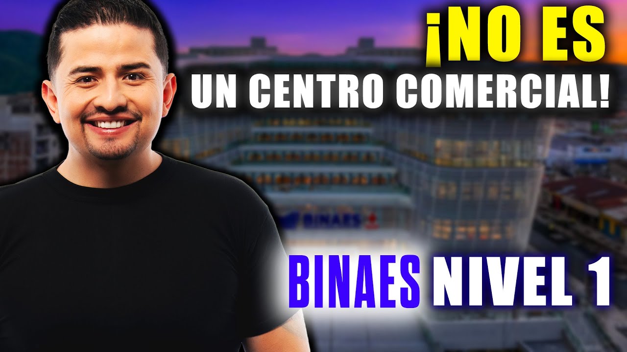 PRIMER NIVEL BINAES | ¿Centro Comercial o Biblioteca Nacional? | Tour ...