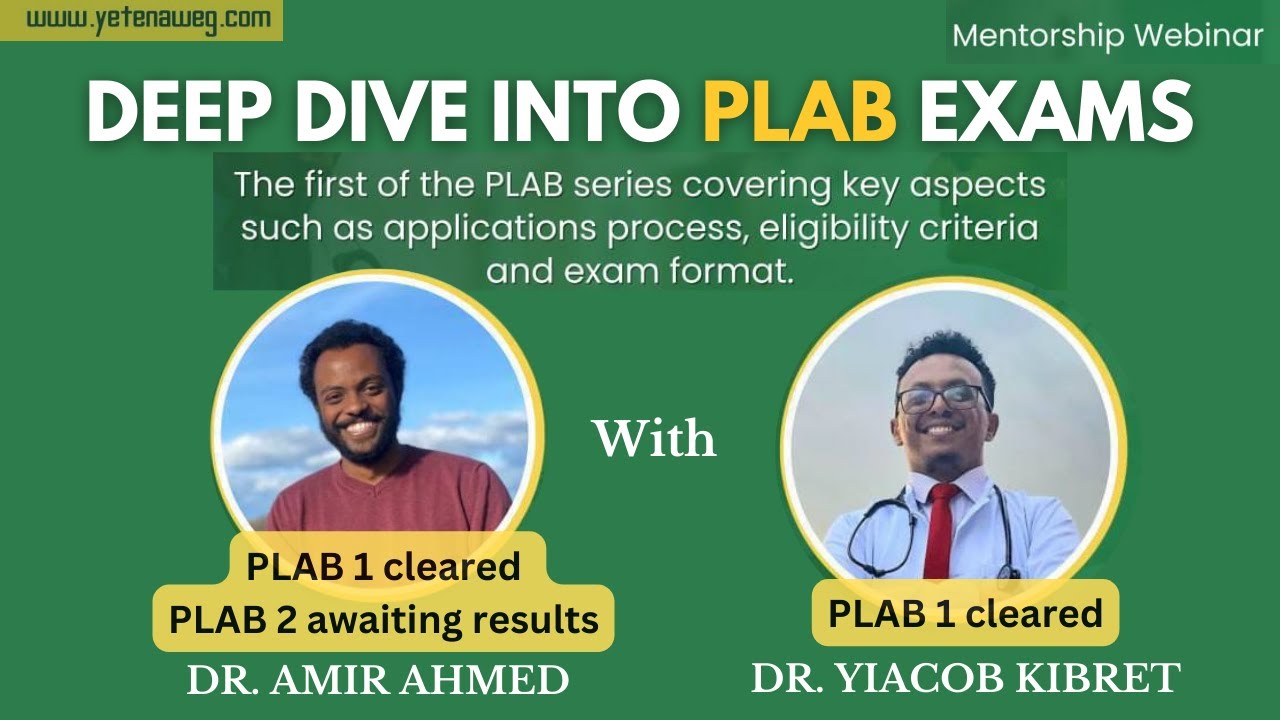 Deep dive into PLAB exams: PLAB Series - YouTube