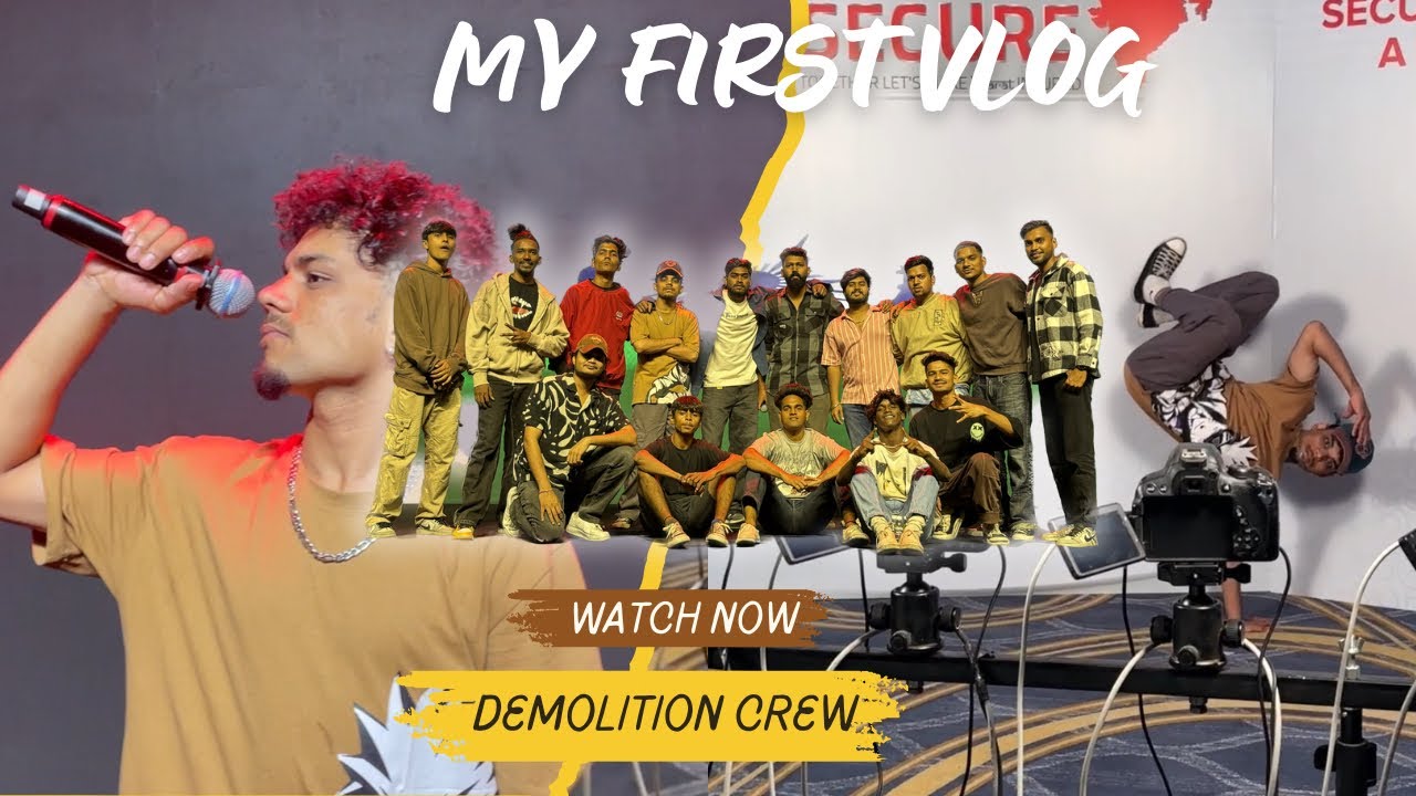 MY FIRST VLOG || DEMOLITION CREW || #01 VOLG 2024 🫡 - YouTube