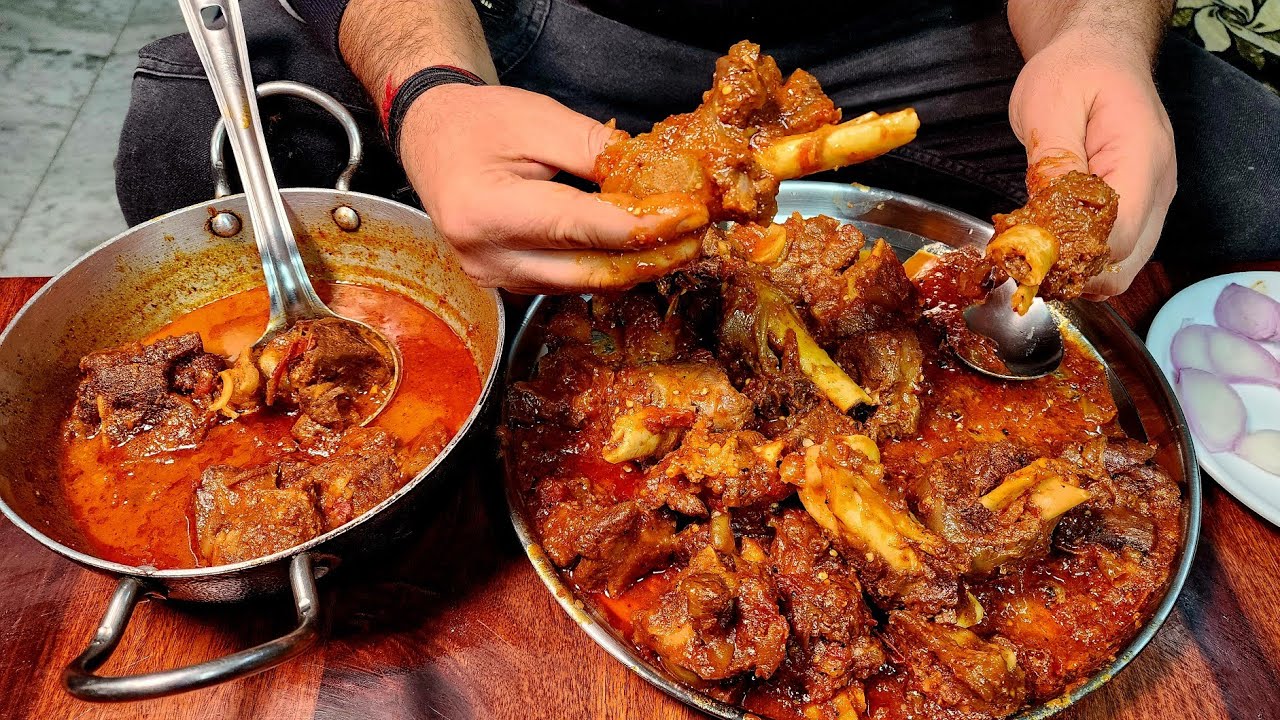 Shinwari Mutton Kadai | Pakistani Shinwari Mutton Karahi | Peshawari ...