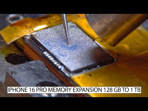 IPHONE 16 PRO MEMORY EXPANSION 128 GB TO 1TB #justsolution - YouTube