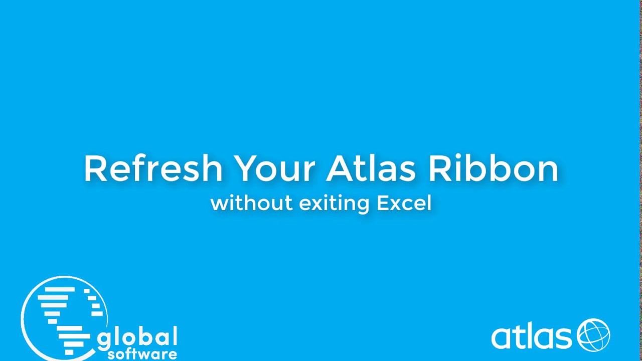How to refresh your Atlas Ribbon - YouTube