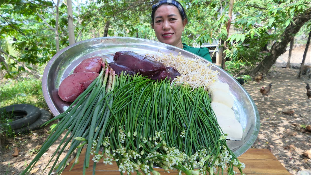 Tasty Pig Liver Stir Fry Chives - Pigk Liver Stir Fry - Simple Life ...