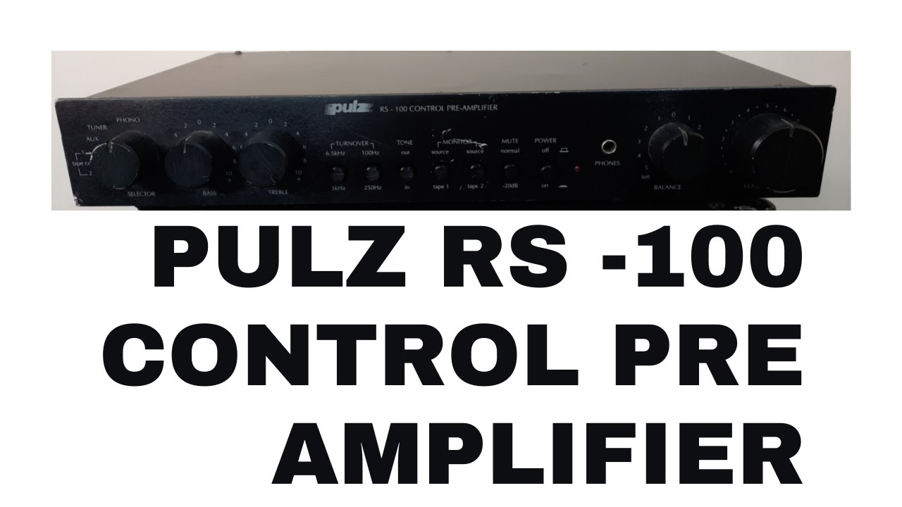 Pulz stereo amplifier