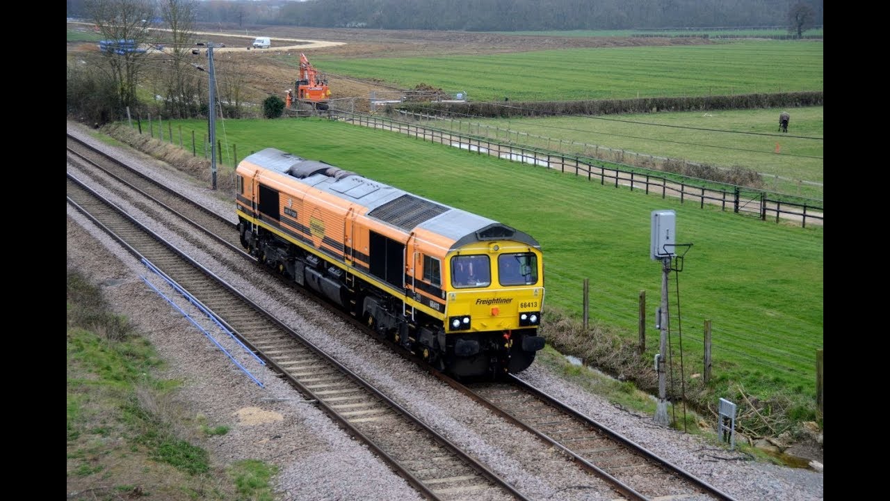 ECML Trains 2019 Marholm, 22nd March 'A Very Busy Couple Of Hours ...