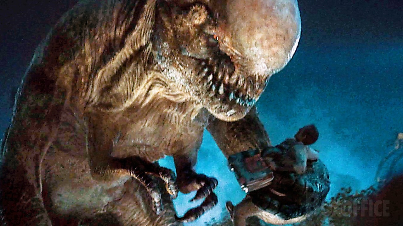 Attack of the D-Rex | Jurassic World: Rebirth DINOSAUR Scene - YouTube