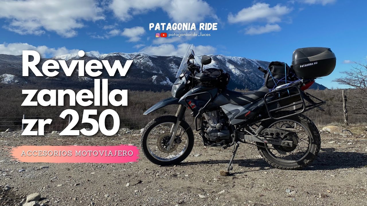 REVIEW ZANELLA ZR 250 ¿COMO LA ARME PARA MOTOVIAJERO? - YouTube