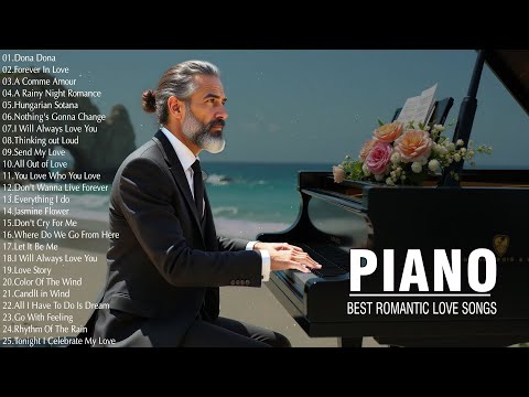 3 Hours Of Best Relaxing Romantic Piano Love Songs Ever | Legendary 70s 80s 90s Love Songs Playlist