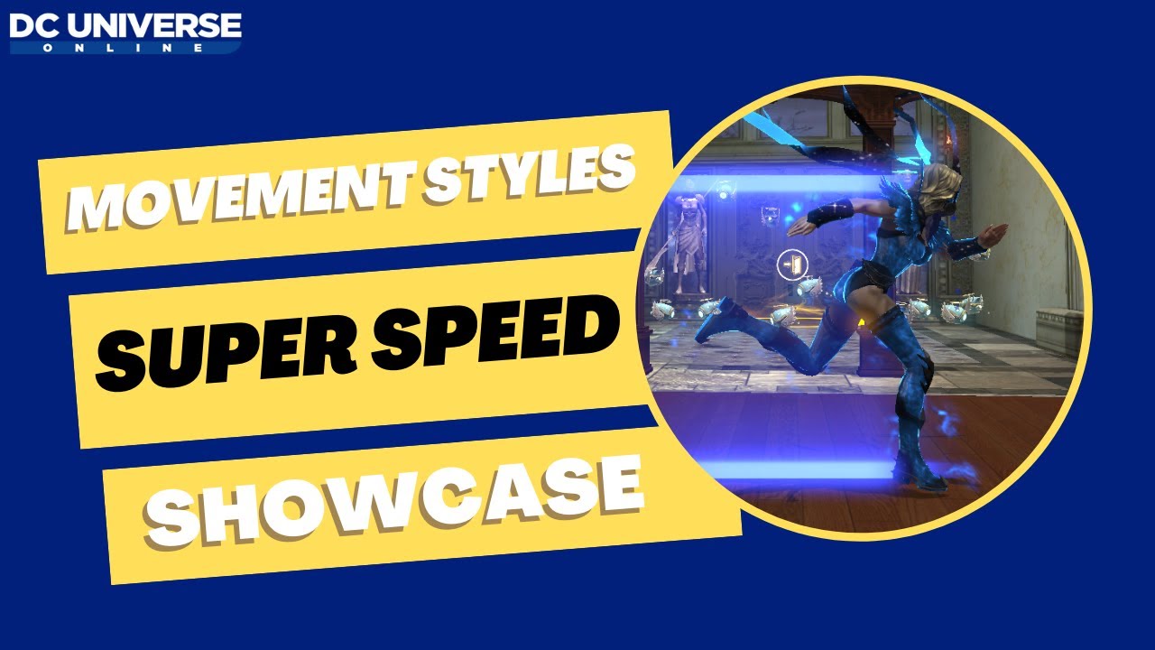 Superspeed Movement Styles Showcase | DCUO - YouTube