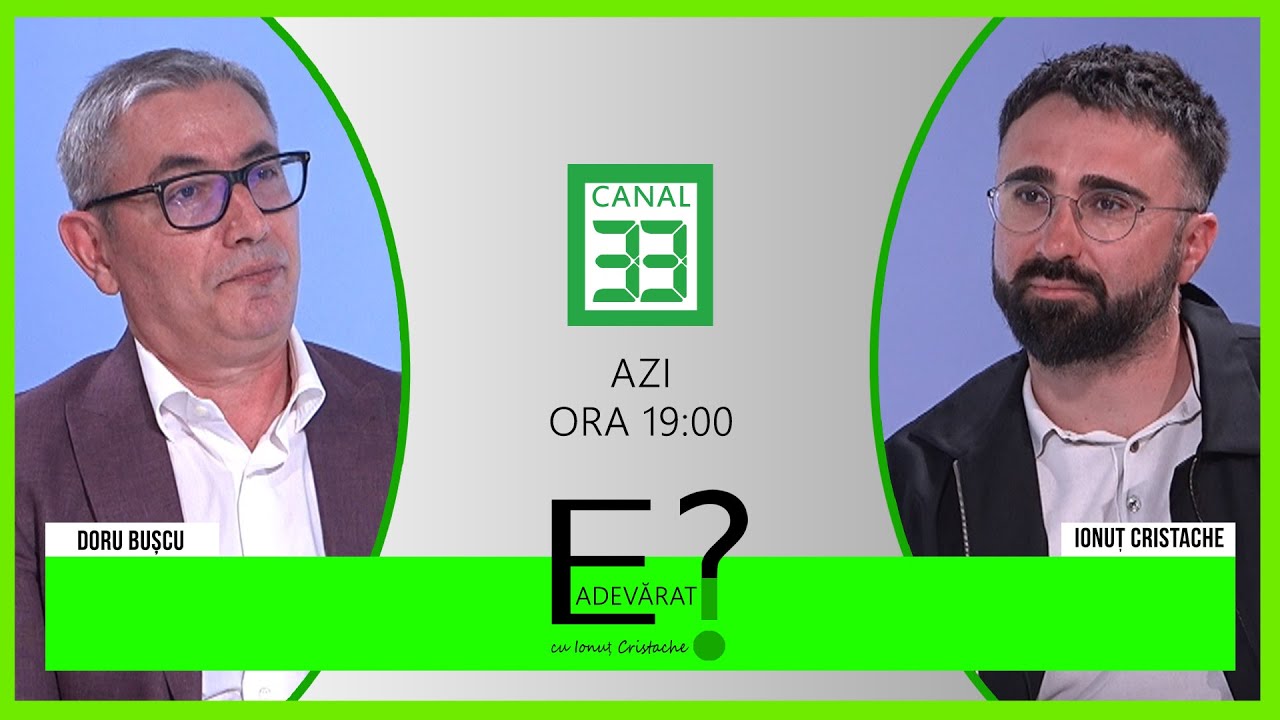 E adevărat? Cu Ionuț Cristache - YouTube