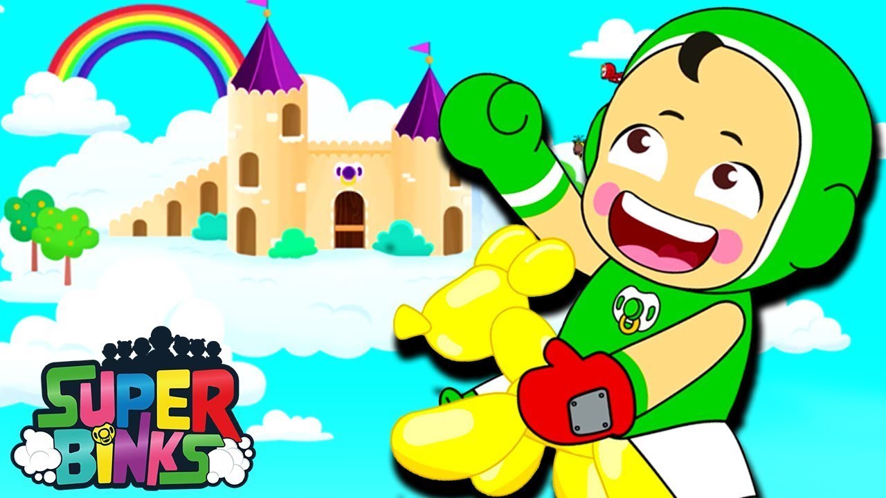 CASTLE in the CLOUDS! ⚡ Super Binks Full Episodes 💥 Kids Superhero ...