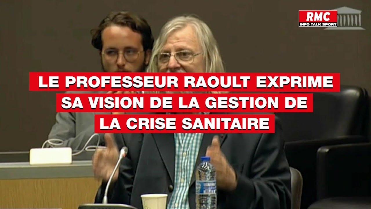 Le professeur Raoult exprime sa vision de la gestion de la crise ...