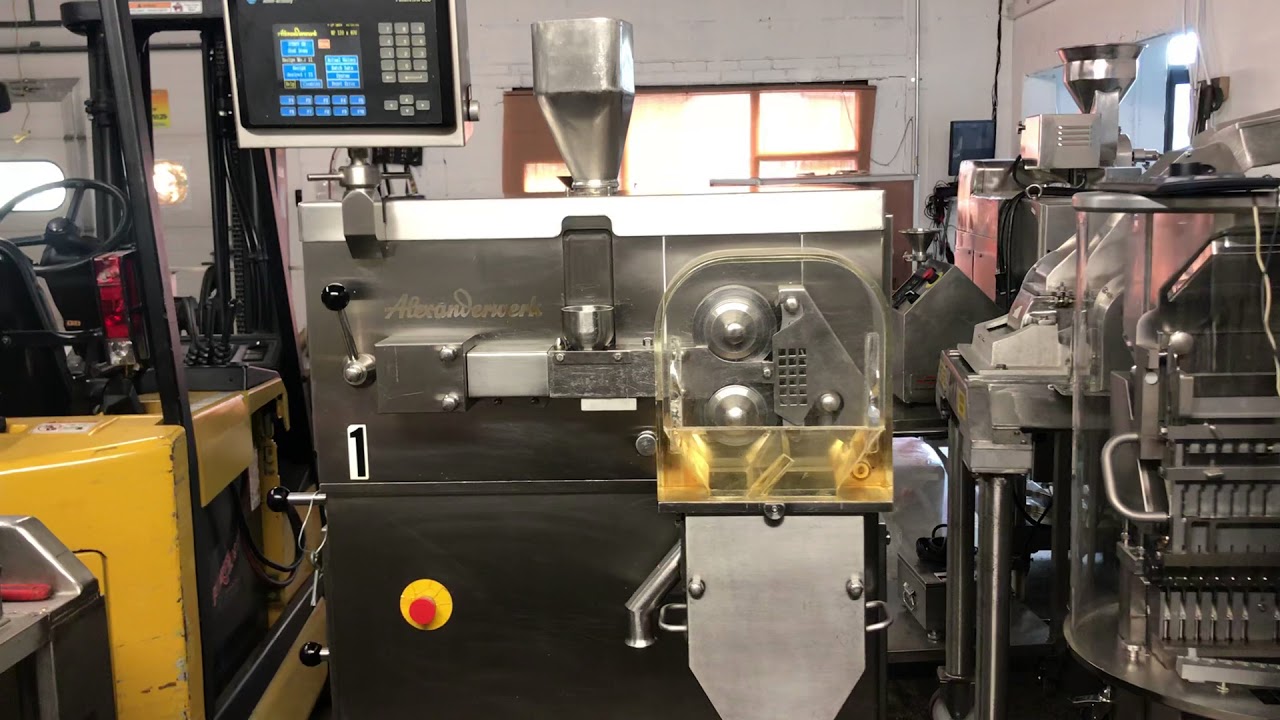 Alexanderwerks Roller compactor WP 120 - YouTube